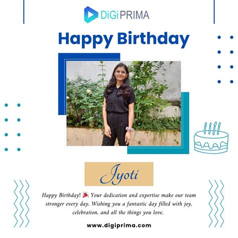 Digiprima Technologies On Linkedin Birthday Happybirthday Love
