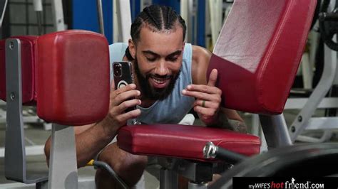 Petite Blonde Anya Olsen Works Out On Some Big Black Cock At They Gym Anya Olsen James Angel