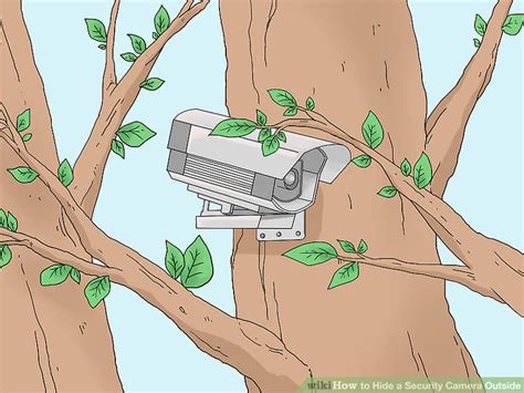 How To Hide A Security Camera Outside Steps With Pictures