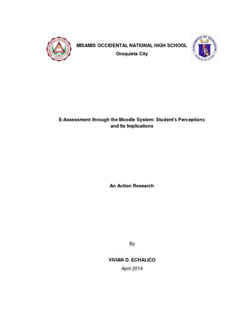 E Assessment Through The Moodle System Pdf Educational Technology Educational Assessment