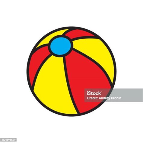 그래픽 및 웹 디자인 현대 간단한 벡터 기호에 대 한 흰색 배경에 비치 볼 색상 개요 아이콘 인터넷 개념입니다 웹사이트 디자인 웹 버튼 또는 모바일 애플 리 케이 션에 대