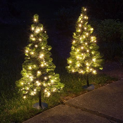 Lighted Outdoor Christmas Decorations Trees Shelly Lighting