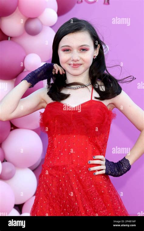 Los Angeles Ca 24th Mar 2023 Violet Mcgraw At Arrivals For Prom Pact Premiere Wilshire