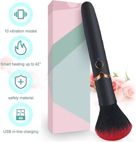 Makeup Brush Dual Vibrator Gesonde Seks