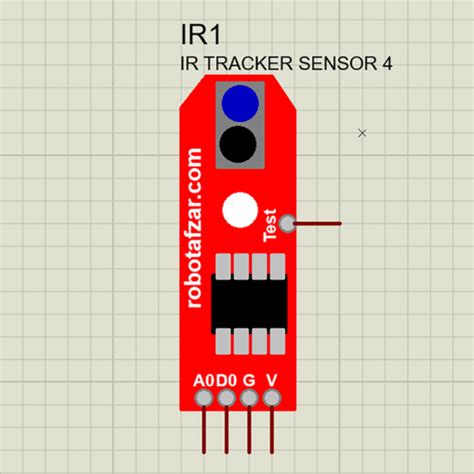 کتابخانه پروتئوس ماژول تعقیب خط Hw 006 ربات افزار