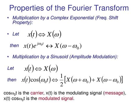 PPT Continuous Time Signal Analysis The Fourier Transform PowerPoint Presentation ID 673780