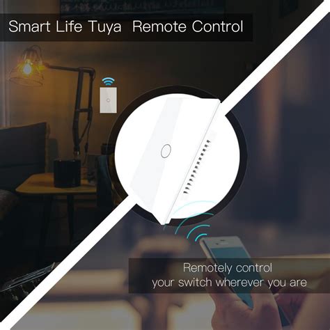 สวิตช์ไฟ Tuya Wifi Smart Switch รุ่น Ryw สวิทซ์ไฟ Iot สวิตซ์ไฟ Smart Home สั่งเปิดปิดนอกบ้าน