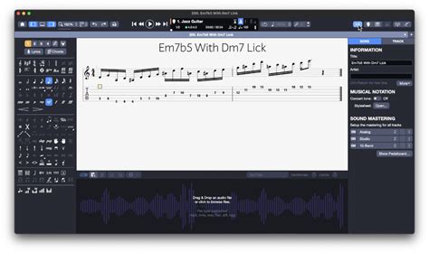 guitar pro 8 sync audio tracks with your tabs