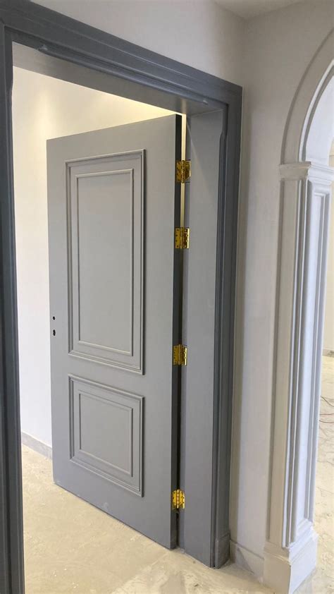 How To Paint Wood Doors In Light Gray Diy Tutorial