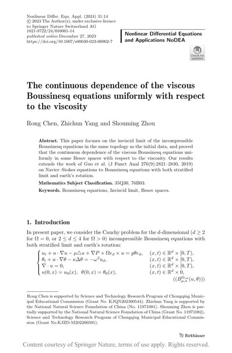 The Continuous Dependence Of The Viscous Boussinesq Equations Uniformly With Respect To The