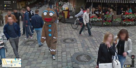 Gingerbread Man STREETVIEWFUN