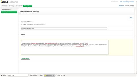 publisher referral plugins for openx adserveropenx