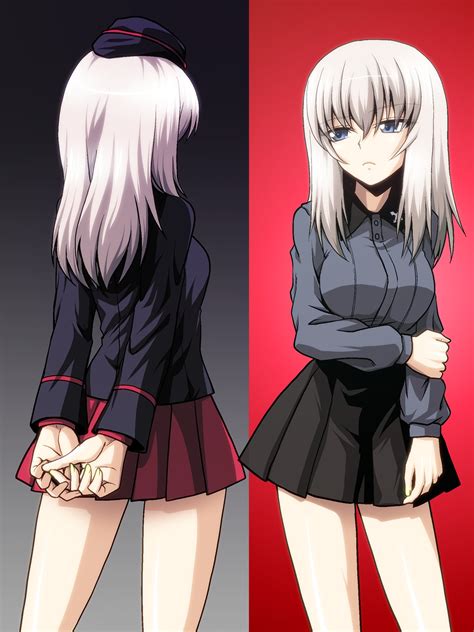 Itsumi Erika Girls Und Panzer Drawn By Kamishimakanon Danbooru