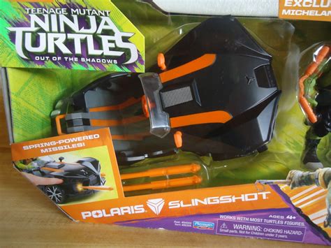 Playmates Tmnt Polaris Slingshot With Michelangelo And Accessories