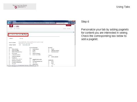 Using Tabs Using Tabs Are The Most General