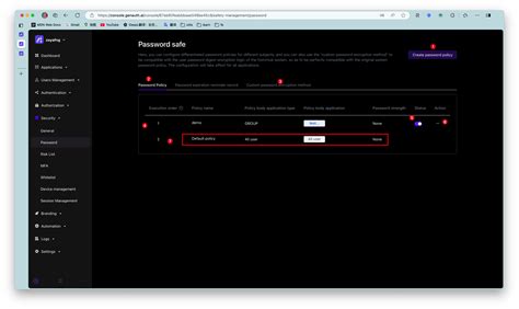 Password Security Genauth Docs