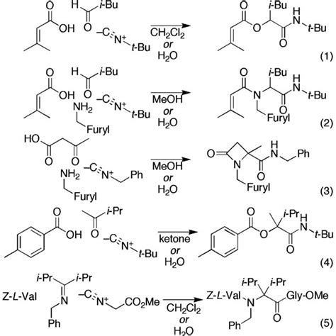 Scheme 1 Multicomponent Reactions Accelerated In Water Download