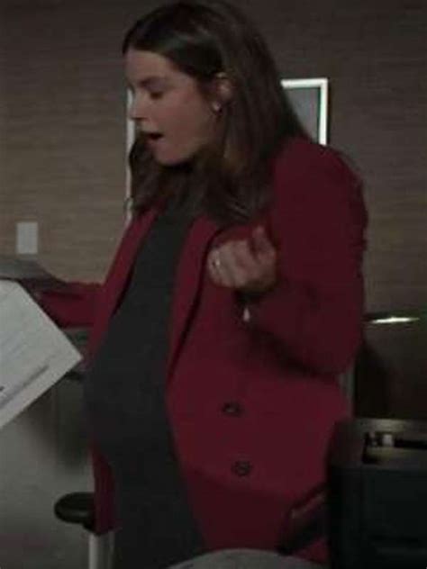 Lea Dilallo The Good Doc­tor Red Blazer New American Jackets