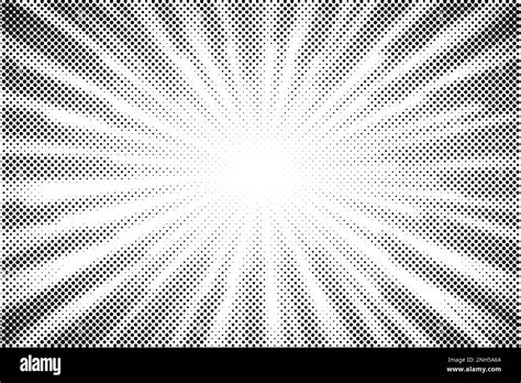 Comics Background Abstract Lines Backdrop Shading Sunrays Design