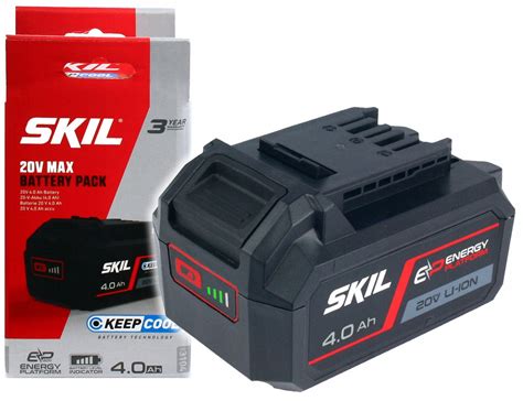 Akumulator 3104 20v 40ah Litowo Jonowy Keep Cool Skil 8719643002181