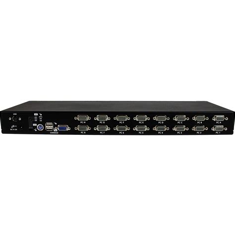 Startech Com Port U Rackmount Usb Ps Kvm Switch With Osdcontrol Up To Usb Or Ps
