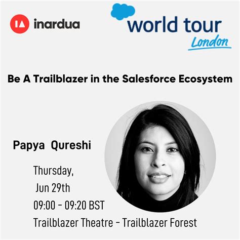 Inardua On Linkedin Salesforcepartner Saleforceworldtour