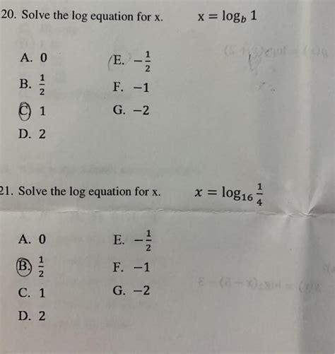 Solved Solve The Log Equation For X X Logh A O E Chegg Com