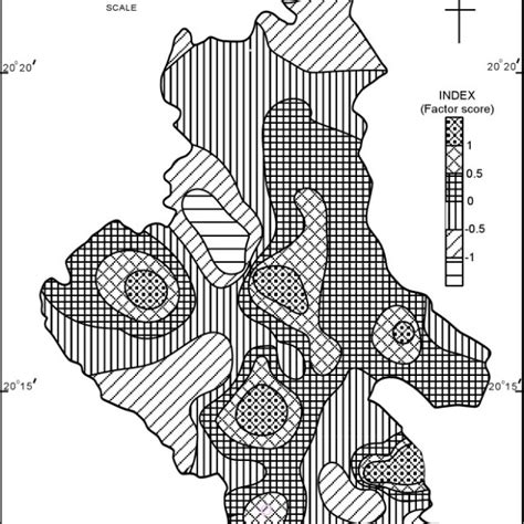 Spatial Influence Of Factor 1 Download Scientific Diagram