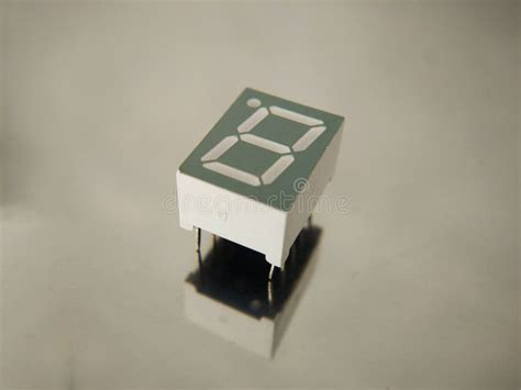 Led 8 Segment Display Stock Image Image Of Background 127045557