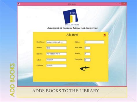 Library Application Software