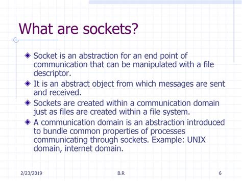 Socket Abstraction And Interprocess Communication Ppt Download