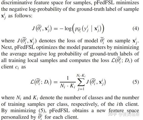个性化联邦小样本学习personalized Federated Few Shot Learning 知乎