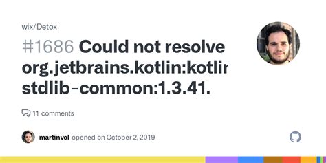 Could Not Resolve Orgjetbrainskotlinkotlin Stdlib Common1341