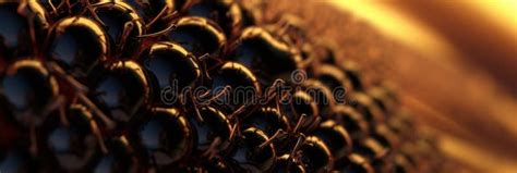 A Close Up View Of A Chain Link Fence Generative Ai Image Stock Illustration Illustration Of