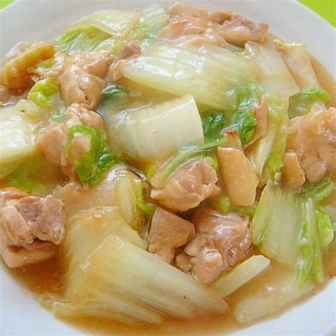 トロトロ白菜と鶏もも肉の中華煮 レシピ・作り方 By Mint （返レポお休み中） 楽天レシピ Rezept