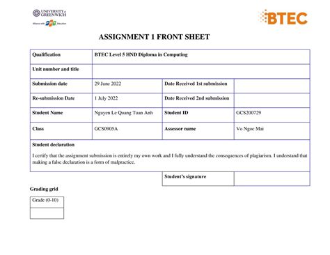 1631 Gcs2007 29 Nguyen Le Quang Tuan Anh Assignment 2 Unit 9 Software Development Life Cycle