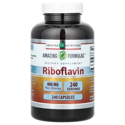 Amazing Nutrition Riboflavin 400 Mg 240 Capsules 240 Count Kroger