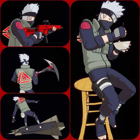 Advanced Assassin Kakashi Holo Back Plasma Caster Reticle Rebel