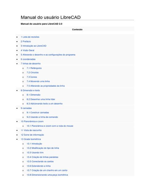 Manual Do Usuário Librecad Pdf