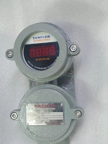 Flp Digital Temperature Indicator Model Name Number Sf Dti Pt100 Rs 5250 Piece Id 26022901212