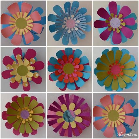 More Paper Flower Playtime To Share Пособия по цветам Оригами Цветы
