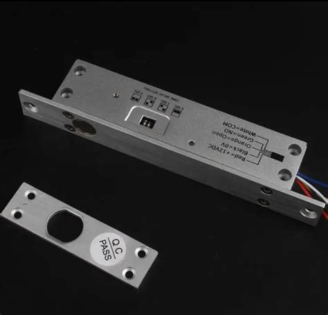 Solenoid Bolt Lock Electric Deadbolt Lock For Door Access Control In Electric Lock From Security