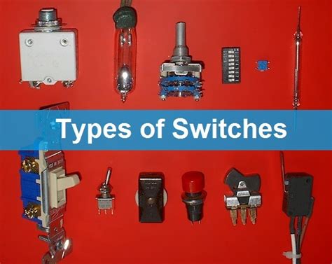 Electronic Switches Types