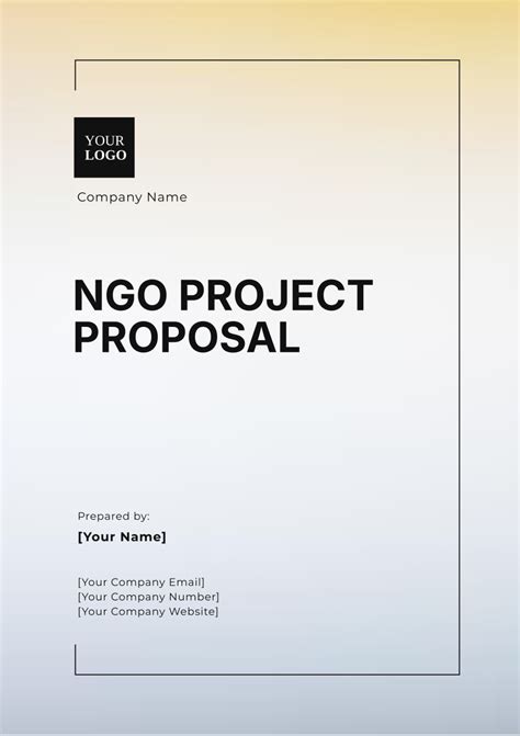 Free NGO Templates To Edit Online