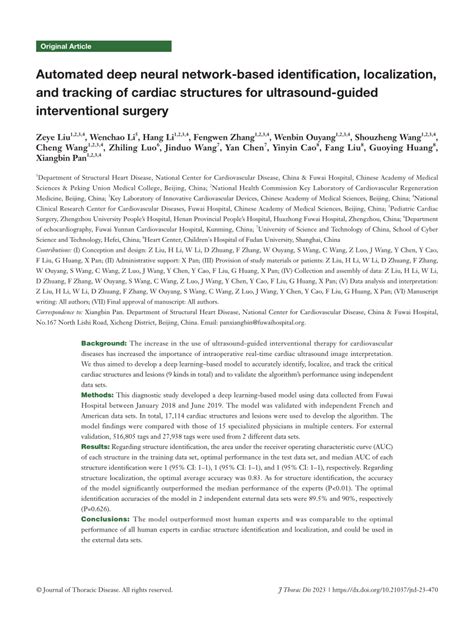 Pdf Automated Deep Neural Network Based Identification Localization