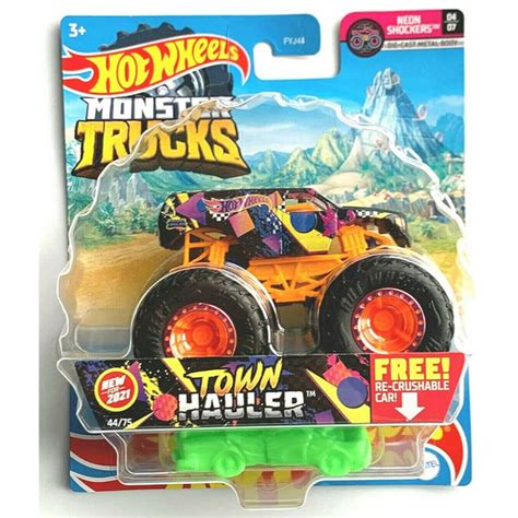 Hot Wheels Monster Trucks Town Hauler New For 2021 Shopee Malaysia