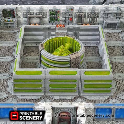Reactor Core Expansion Printable Scenery