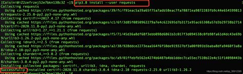 error could not install packages due to an environmenterror [errno 13] 权限不够 ‘ usr local lib