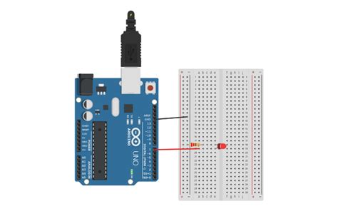 circuit design timer interrupt led blink tinkercad