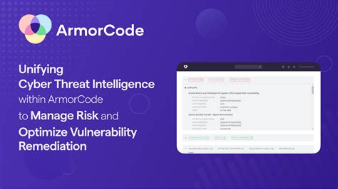 Unifying Cyber Threat Intelligence Armorcode